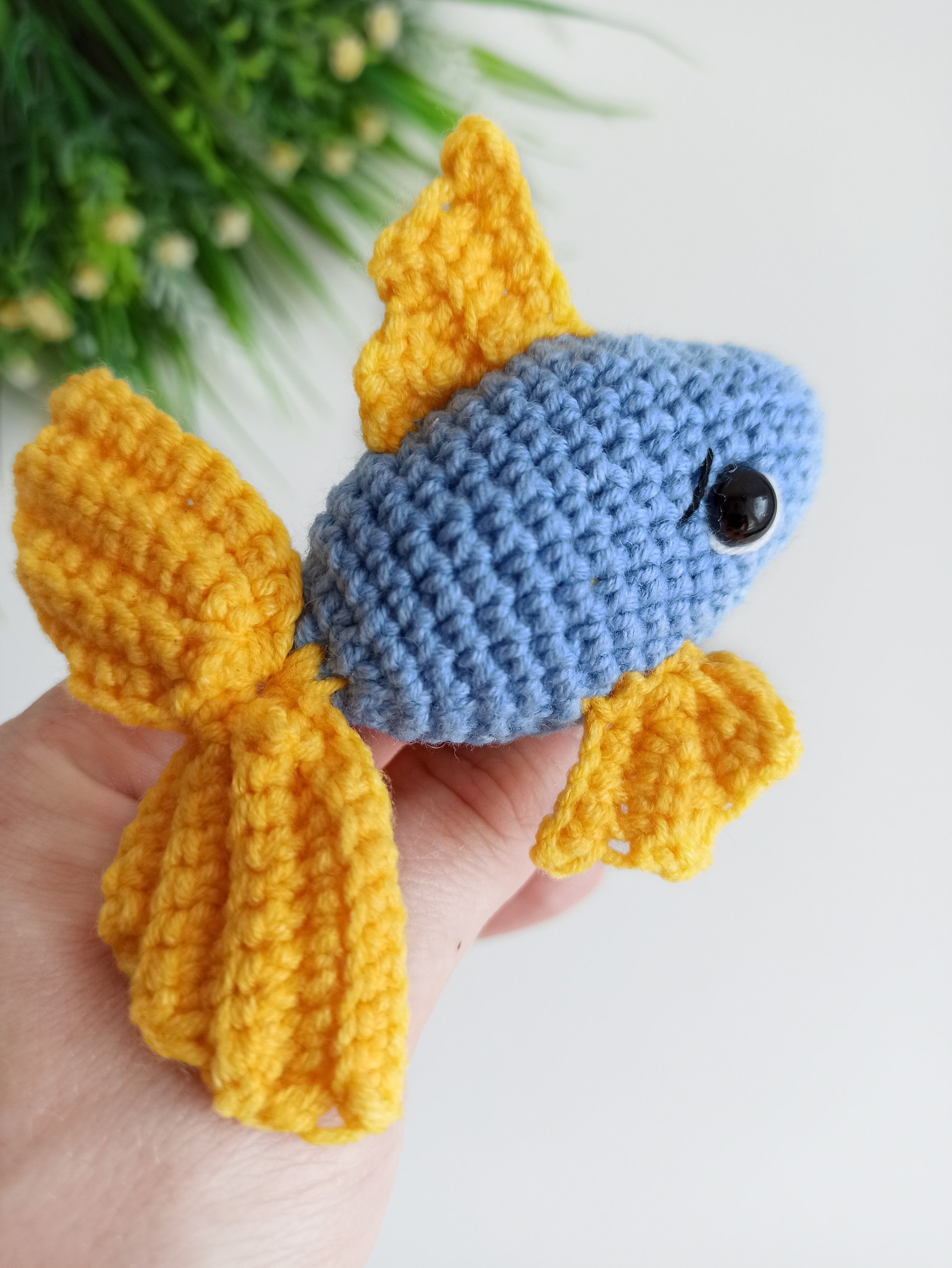 Crochet Fish Pattern Easy Crochet Small Amigurumi Fish - Etsy