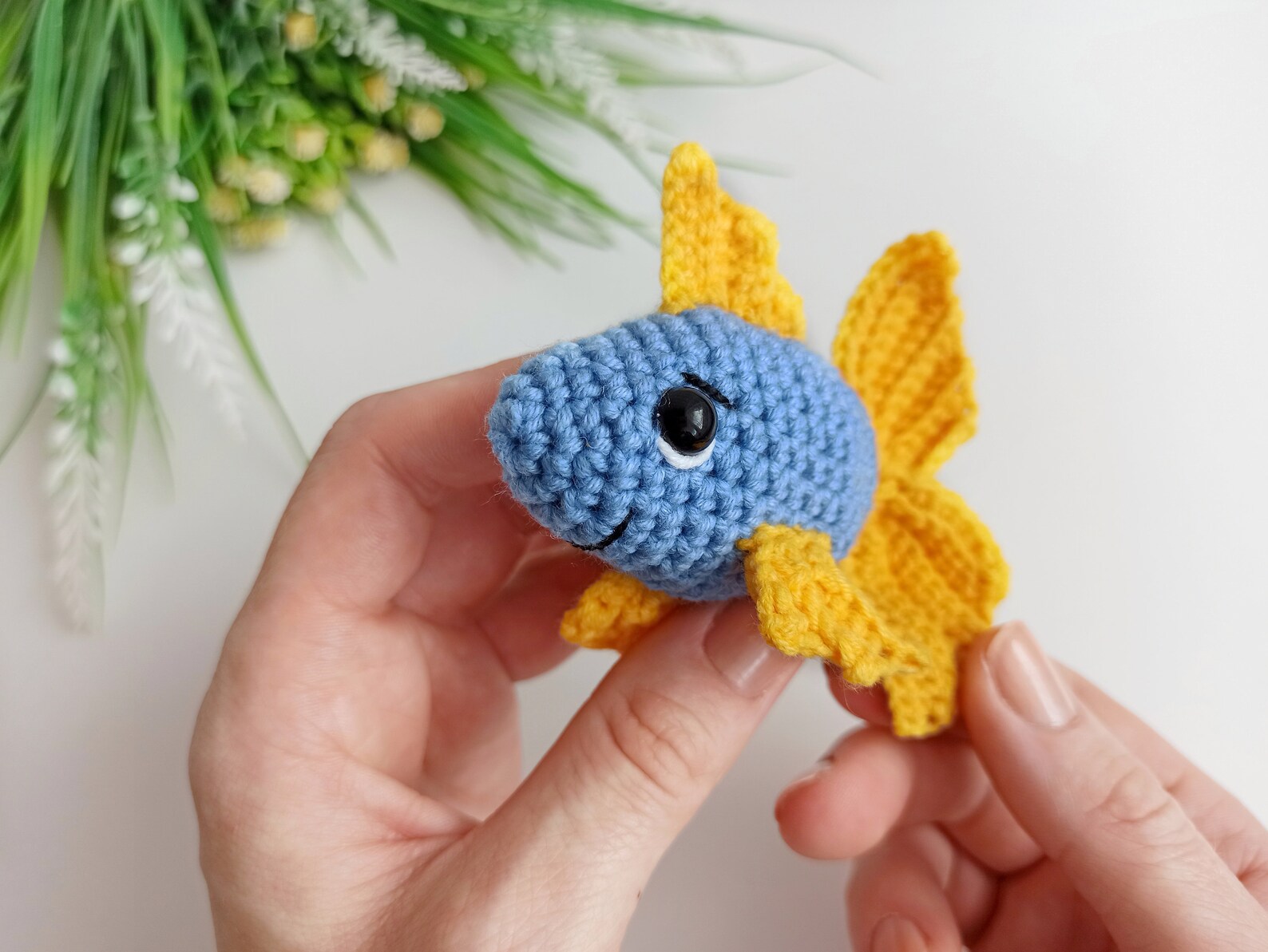 Crochet Fish Pattern Easy Crochet Small Amigurumi Fish - Etsy