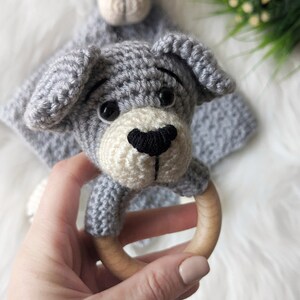 Crochet Dog Pattern, Crochet Baby Lovey Blanket Pattern, Dog Baby ...