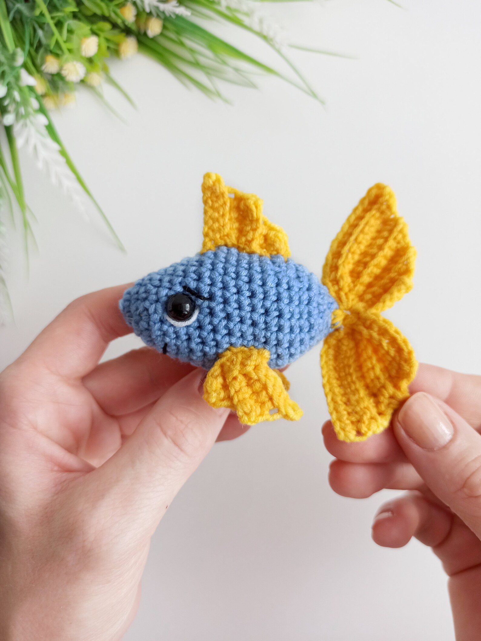 Crochet Fish Pattern Easy Crochet Small Amigurumi Fish - Etsy