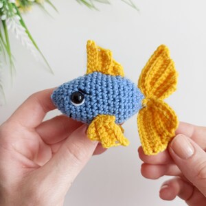 Crochet Fish Pattern, Easy Crochet Small Amigurumi Fish - Etsy