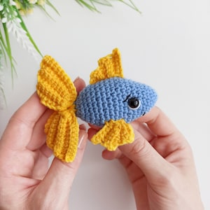 Crochet Fish Pattern, Easy Crochet Small Amigurumi Fish - Etsy
