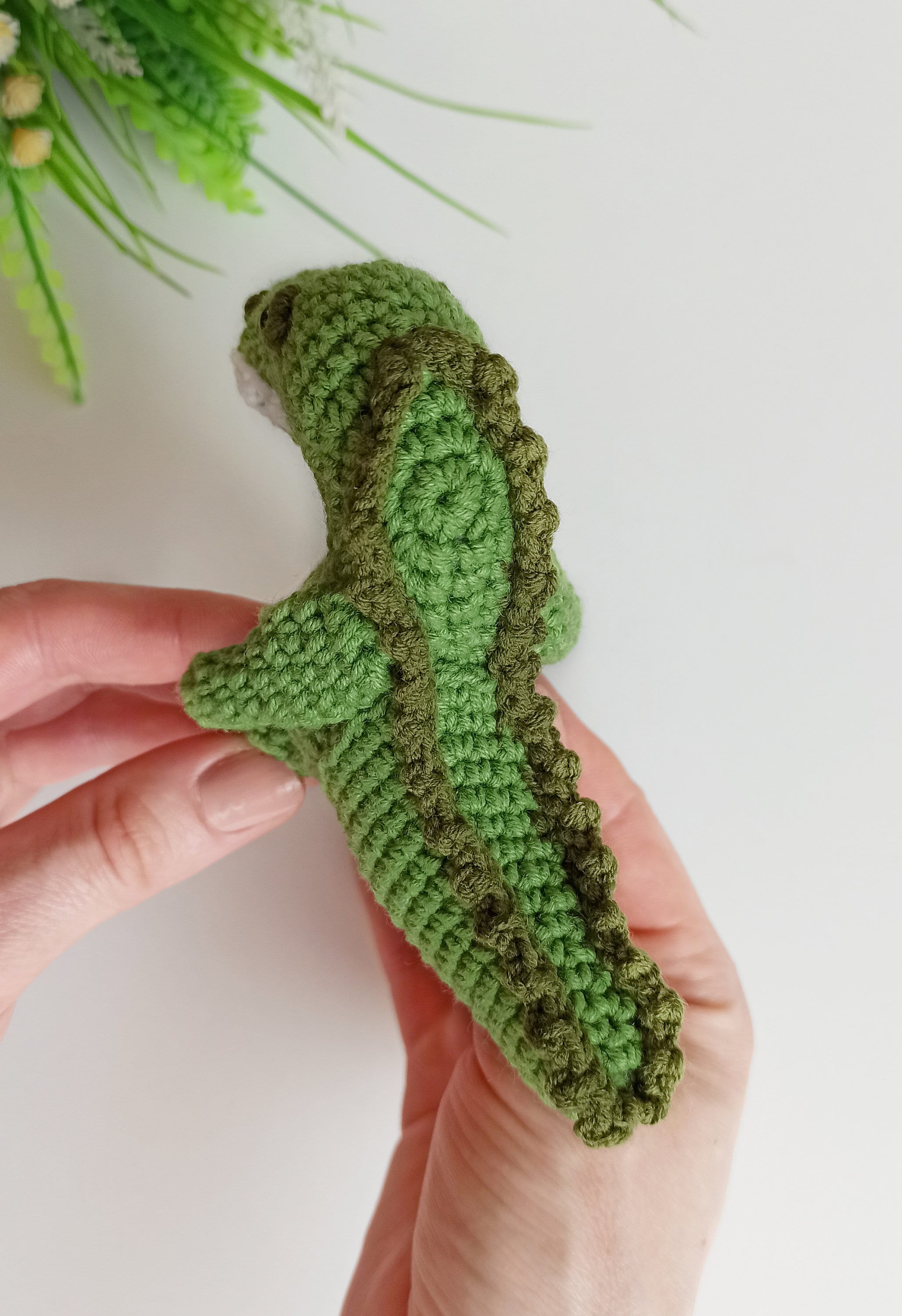 Crochet Alligator Pattern Easy Crochet Amigurumi Crocodile - Etsy