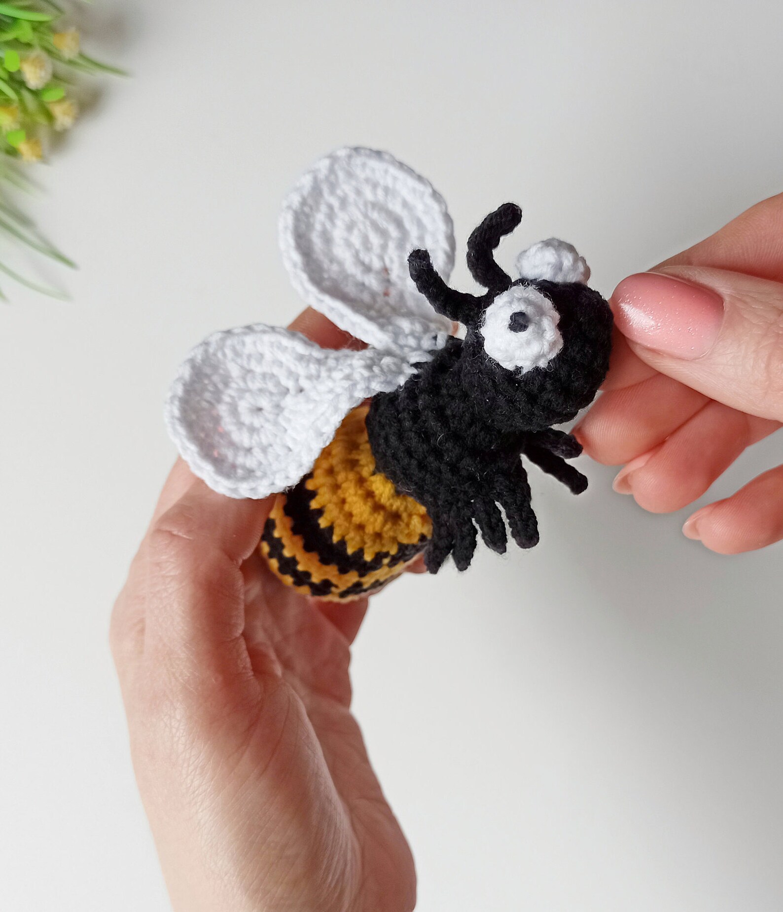 Mini Crochet Bee Amigurumi Pattern Easy Crochet Pattern | Etsy