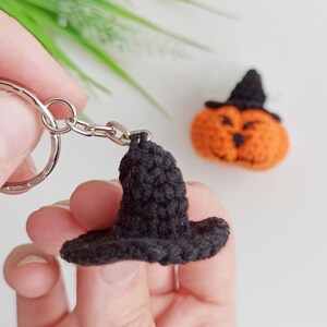 Crochet Witch Hat Pattern, Easy Crochet Halloween Keychain - Etsy