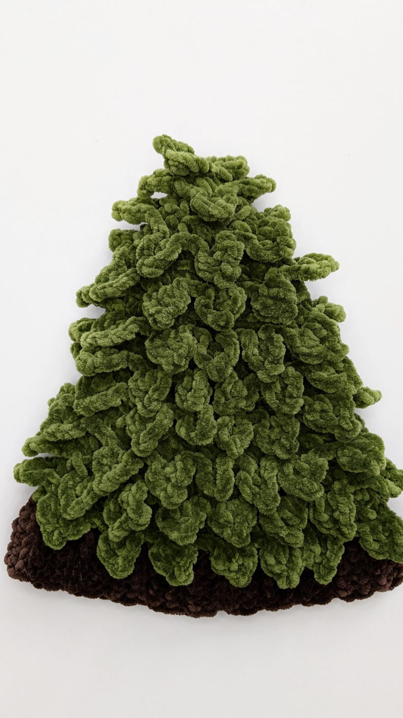 Crochet Christmas Tree Hat Pattern: Holiday Crochet Hat - Etsy