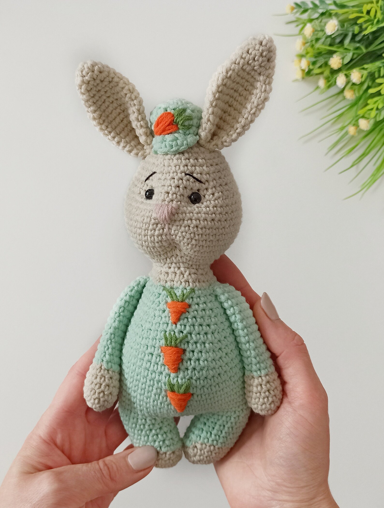 Crochet Pattern Amigurumi Rabbit Crochet Bunny PDF Pattern | Etsy