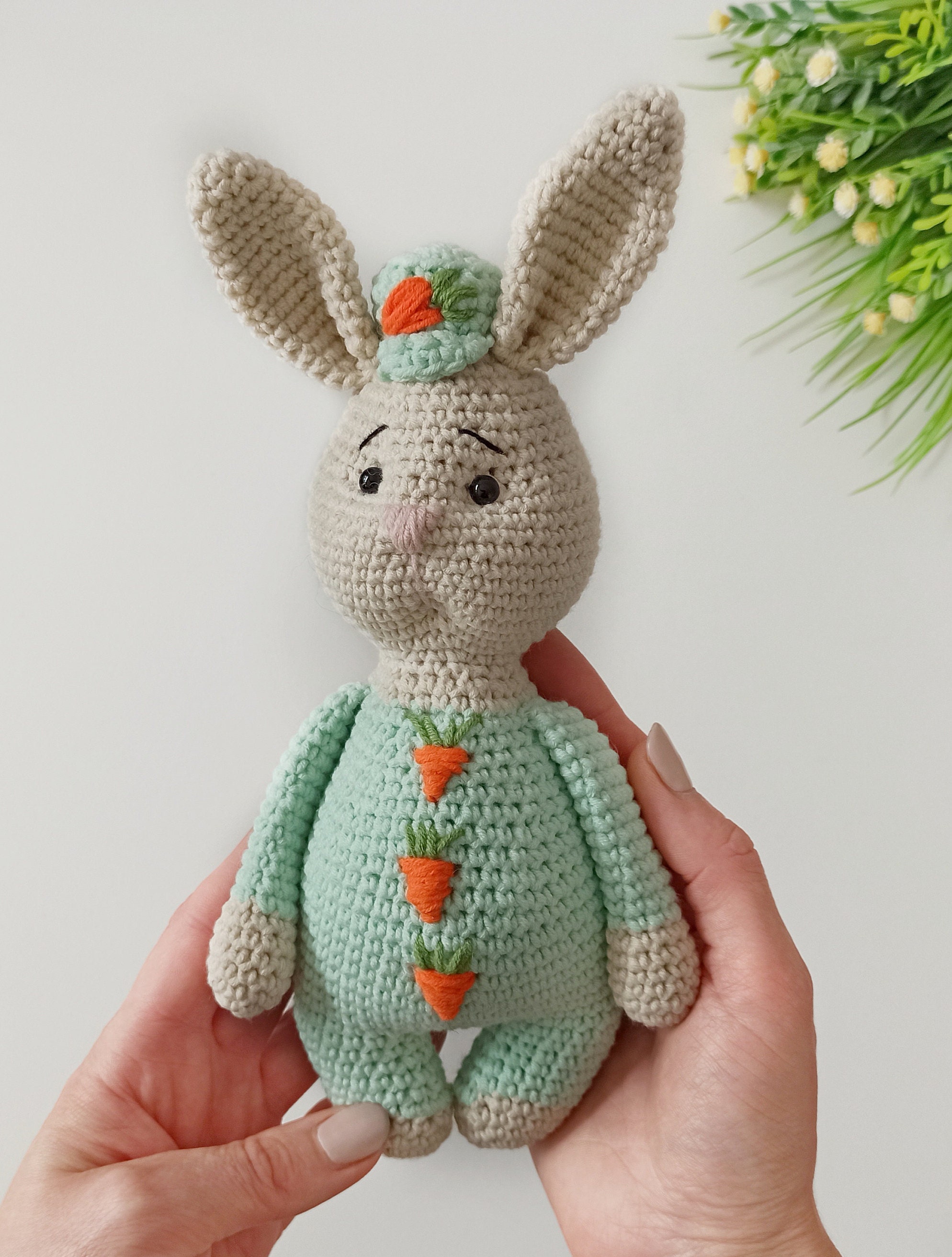 Crochet Pattern Amigurumi Rabbit Crochet Bunny PDF Pattern | Etsy