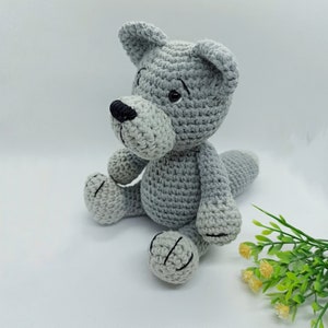 Crochet Wolf Amigurumi Pattern, Easy Crochet Pdf Pattern - Etsy