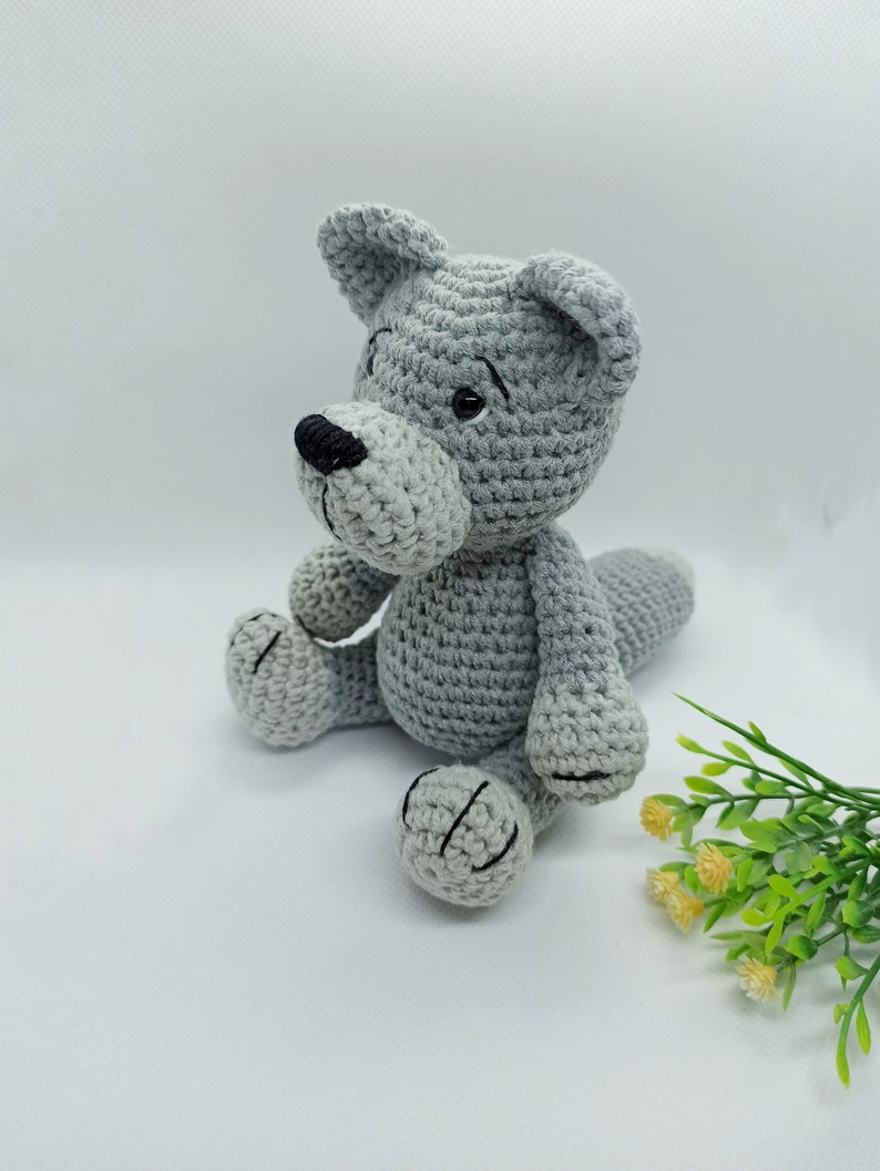 Crochet Wolf Amigurumi Pattern, Easy Crochet Pdf Pattern - Etsy