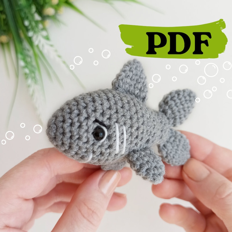 Shark Crochet Pattern - Etsy