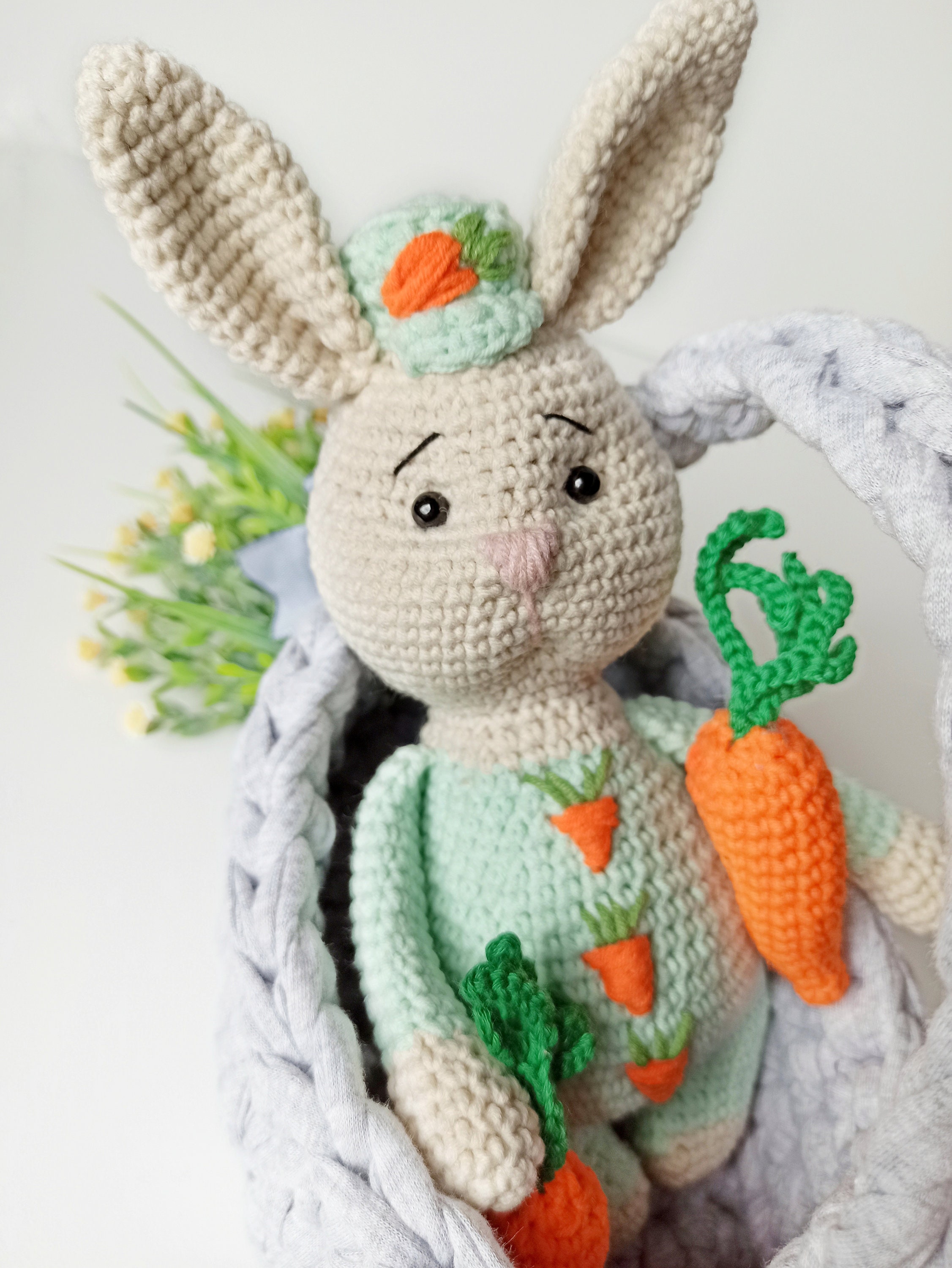 Crochet Pattern Amigurumi Rabbit Crochet Bunny PDF Pattern | Etsy