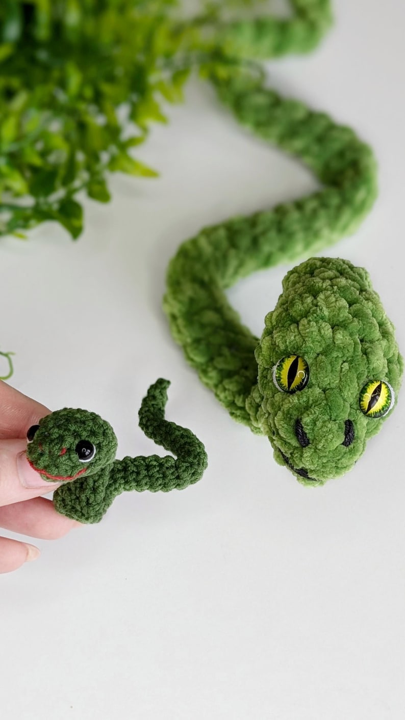 Crochet Snake Pattern, Easy Crochet Amigurumi Snake Pattern - Etsy