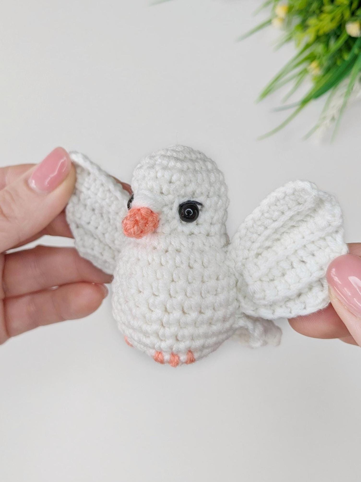 Pigeon Crochet Pattern, Crochet Dove Amigurumi Bird Pattern - Etsy