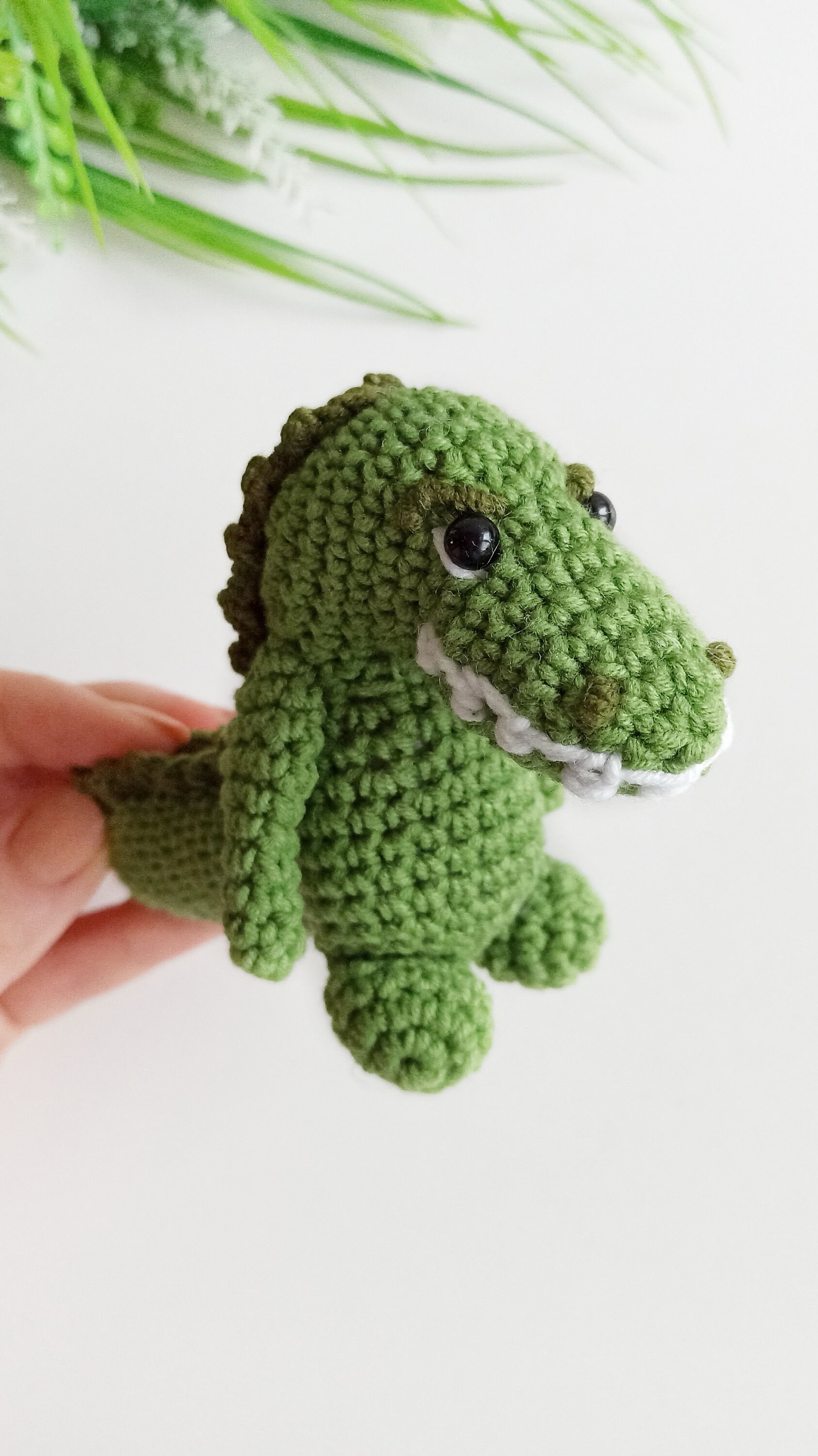 Crochet Alligator Pattern Easy Crochet Amigurumi Crocodile - Etsy