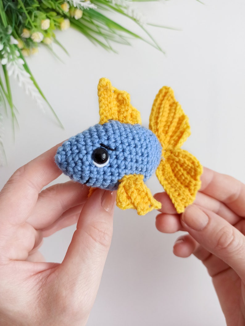 Crochet Fish Pattern, Easy Crochet Small Amigurumi Fish - Etsy