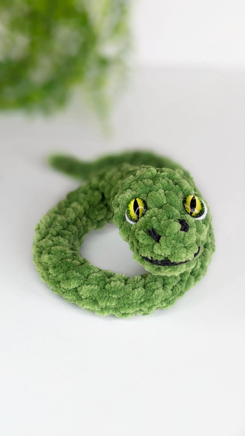 Crochet Snake Pattern, Easy Crochet Amigurumi Snake Pattern - Etsy