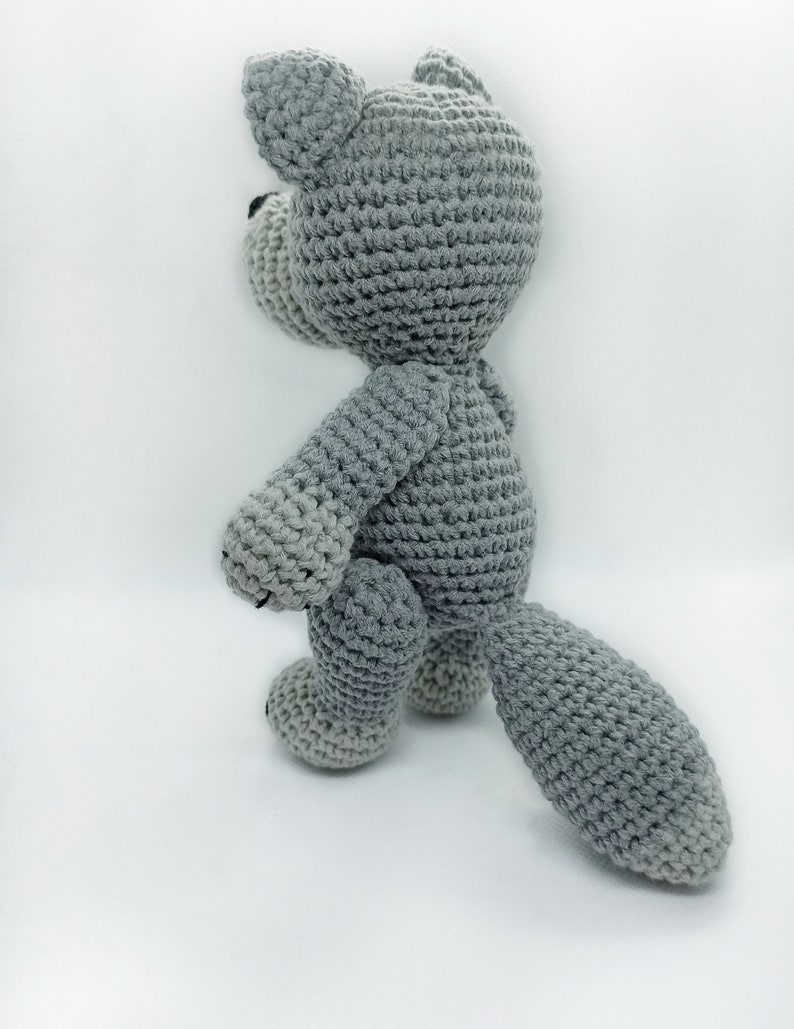 Crochet Wolf Amigurumi Pattern, Easy Crochet Pdf Pattern - Etsy