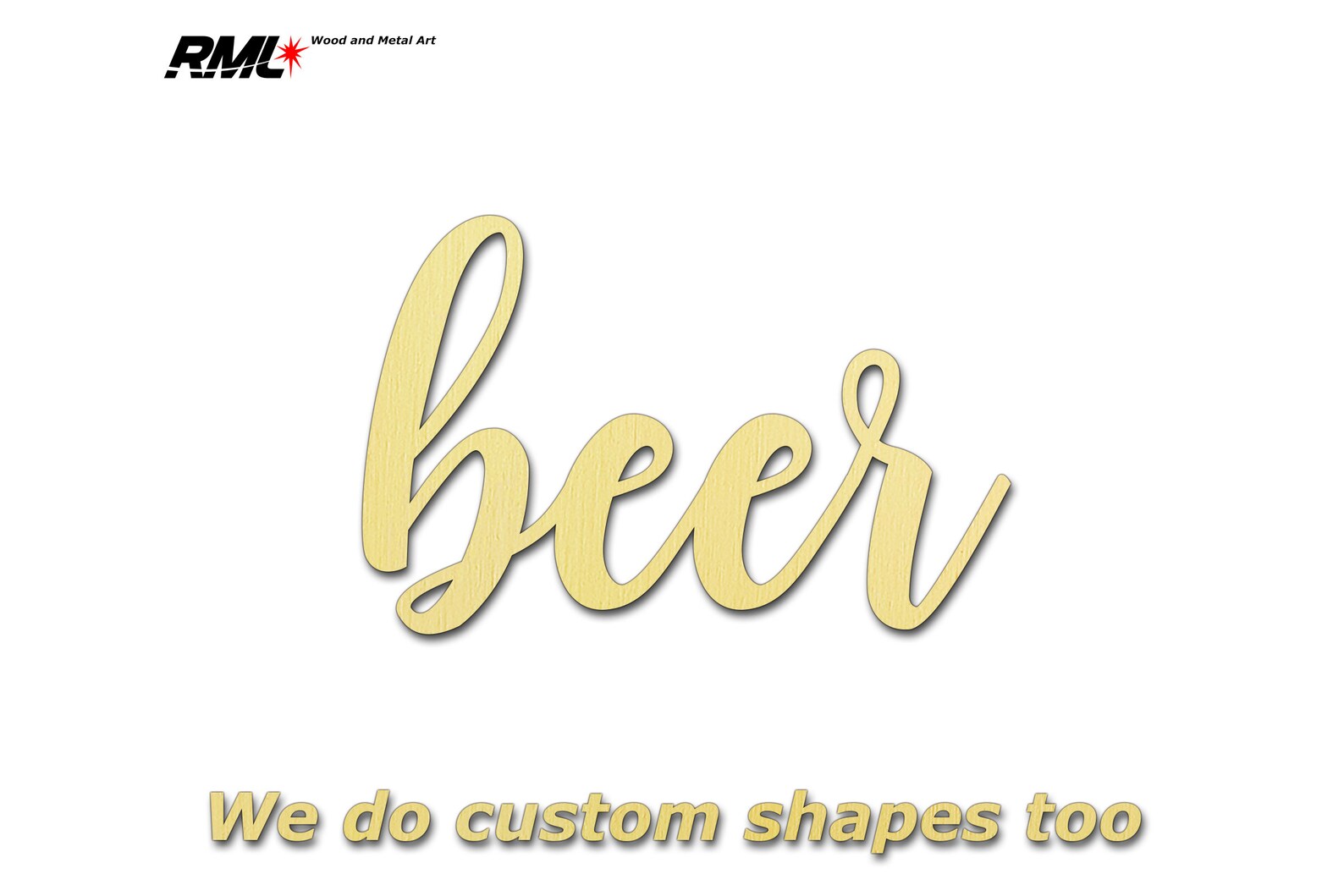 Beer Cut Out Sign Laser Cut Unfinished Wooden Shape Blank - Etsy