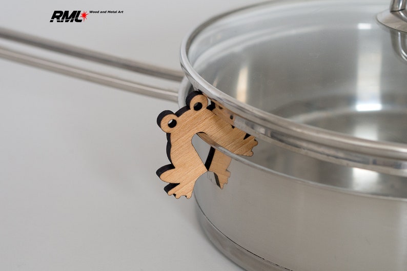 Pot Guard - Frog Shape - Lid Holder - Steam Vent - Pot Prop - Pot Lid ...