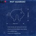 Pot Guard Pig Shape Lid Holder Steam Vent Pot Prop - Etsy
