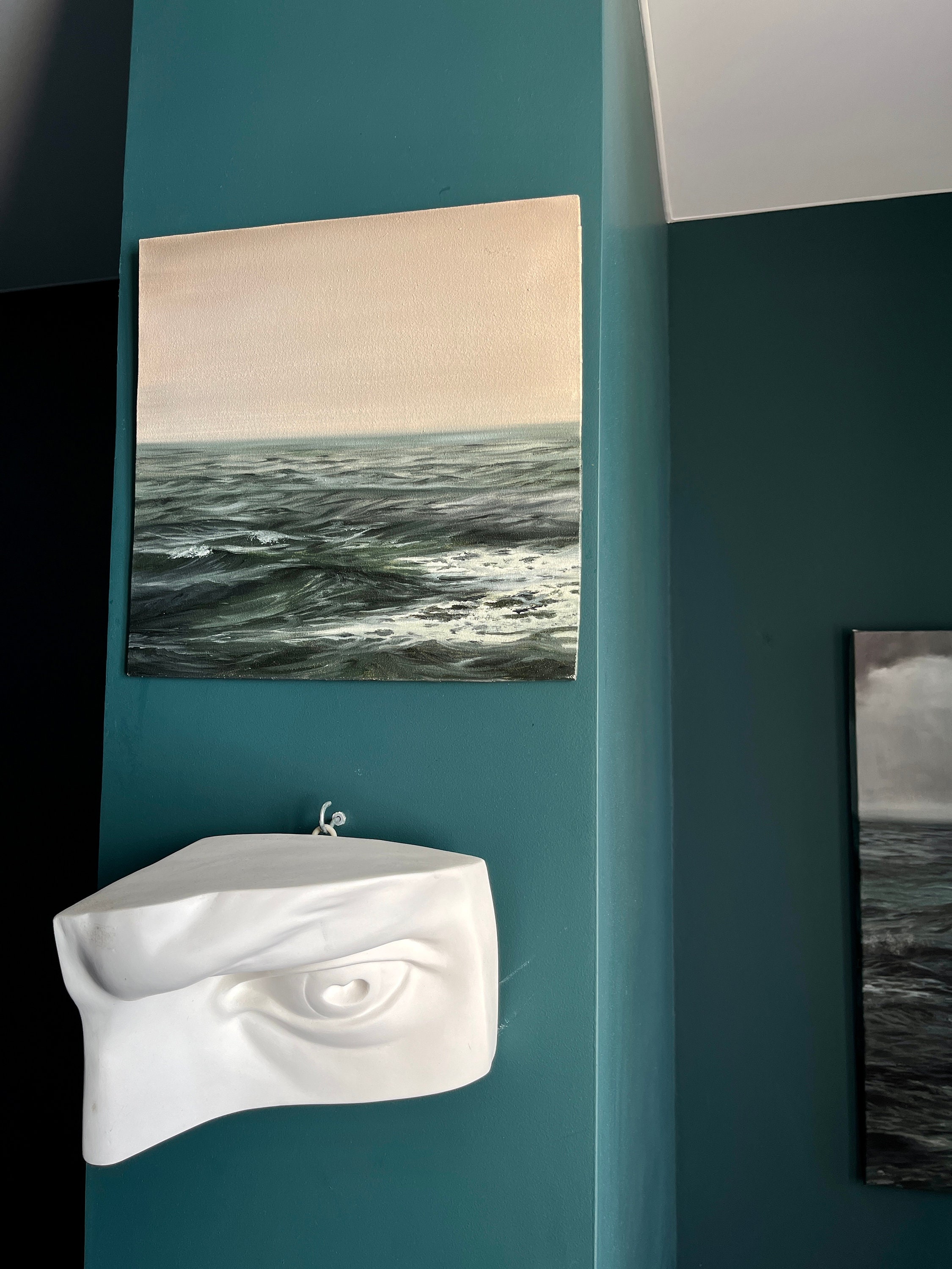 Original Oil Seascape Painting Dark Nature Art Oil Seascape - Etsy