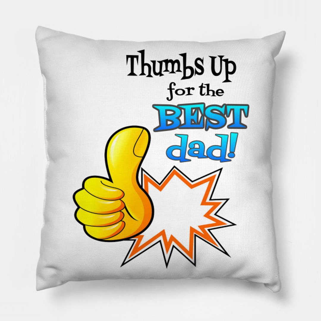 Fathers Day Sublimation Digital Download, Design Thumbs up for the Best ...