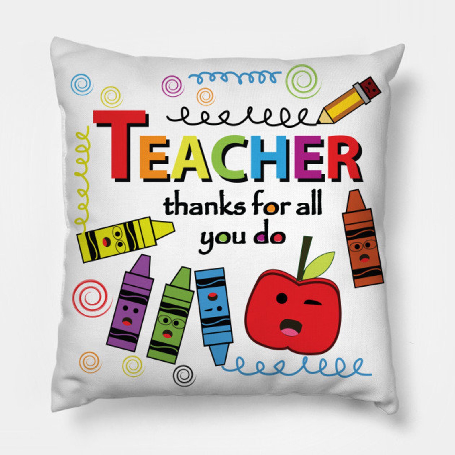 Thank You Teacherteachers Appreciation Gift Designinstant - Etsy