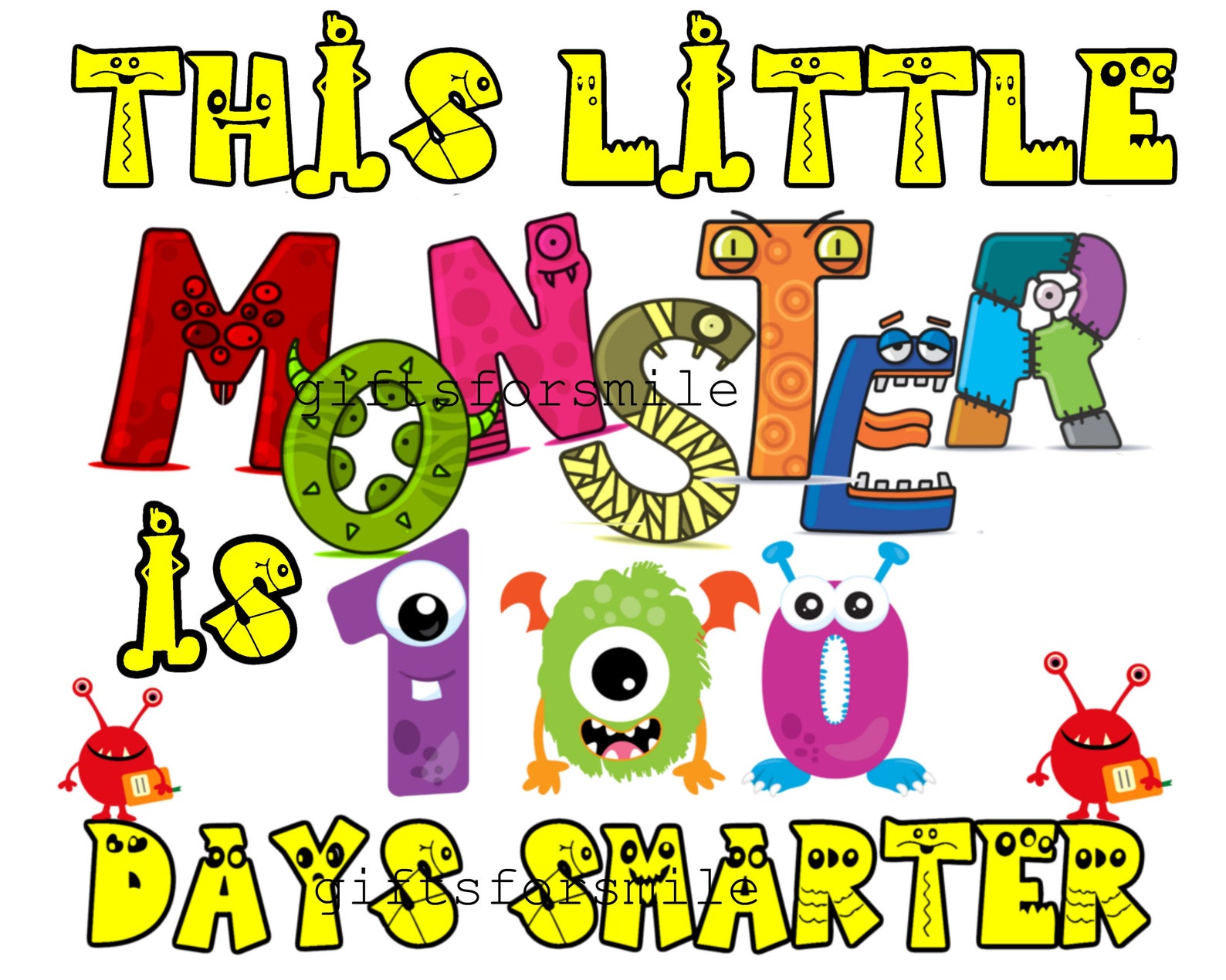 100 Days of School Png, Funny Sublimation Digital Download, Template ...