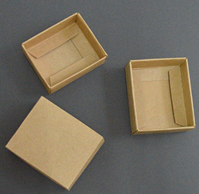 10pcs Large Cardboard Gift Box Custom Small Carton Box Kraft - Etsy