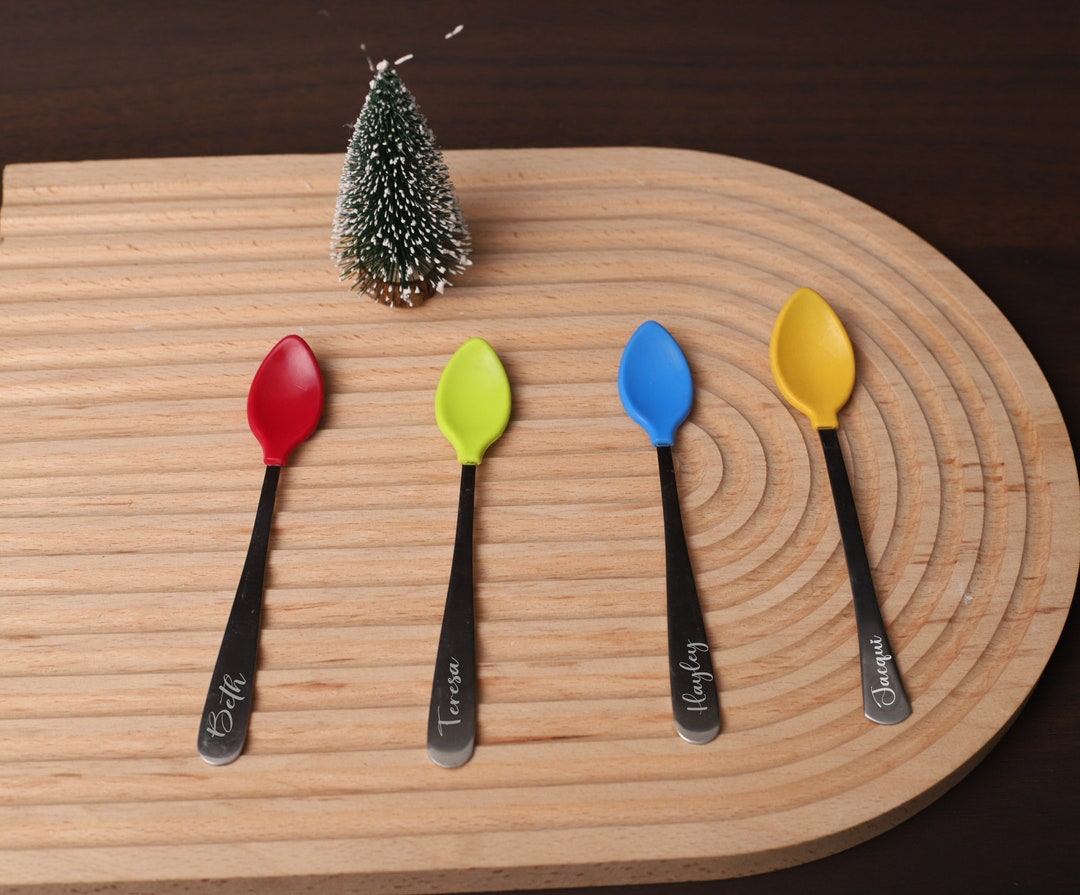 Engraved Baby Spoon, Personalized Baby Spoon Set, Perfect Baby Shower ...