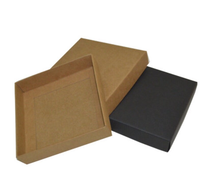 10pcs Large Cardboard Gift Box Custom Small Carton Box Kraft - Etsy