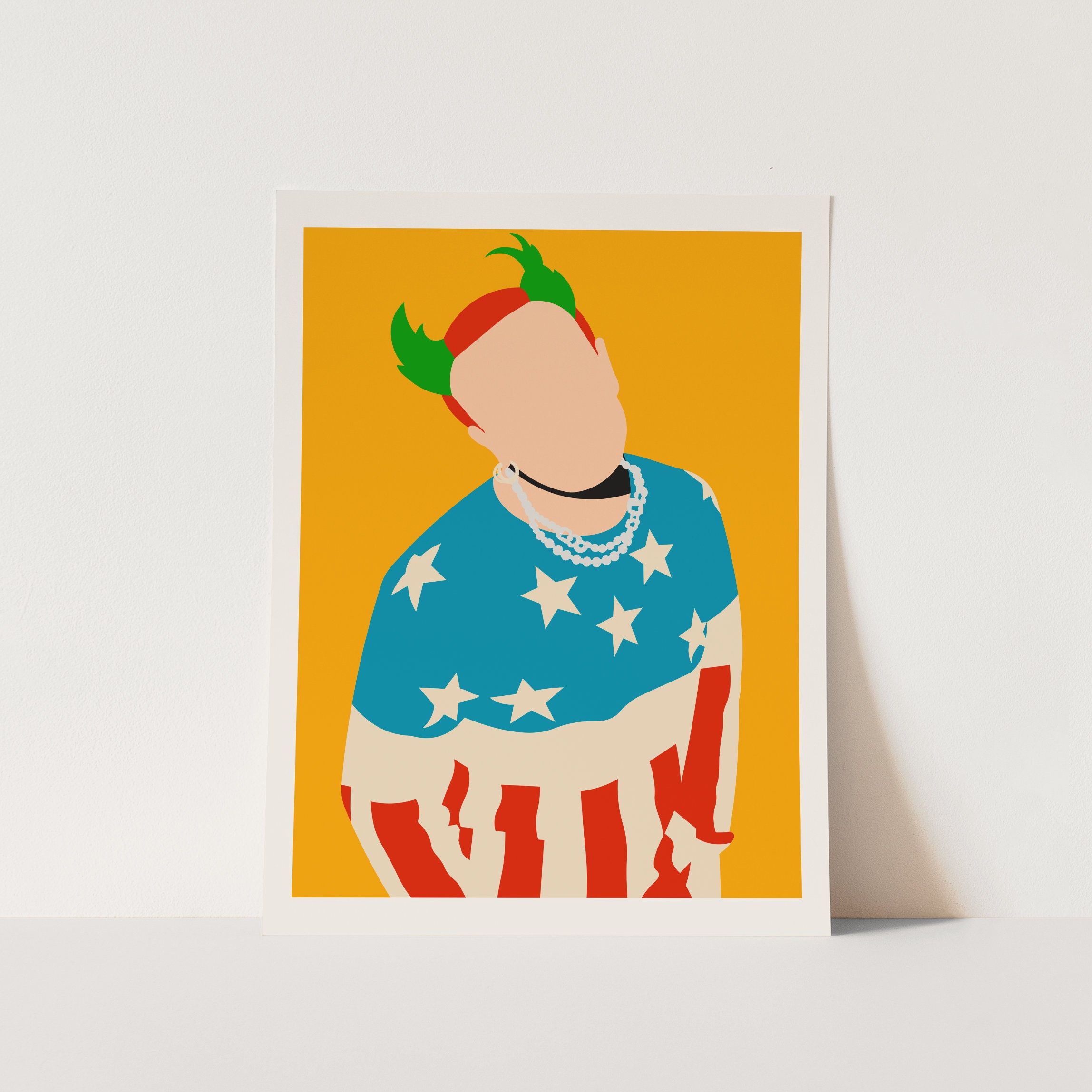 Keith Flint Pop Art - Minimalist Art Print - Etsy UK