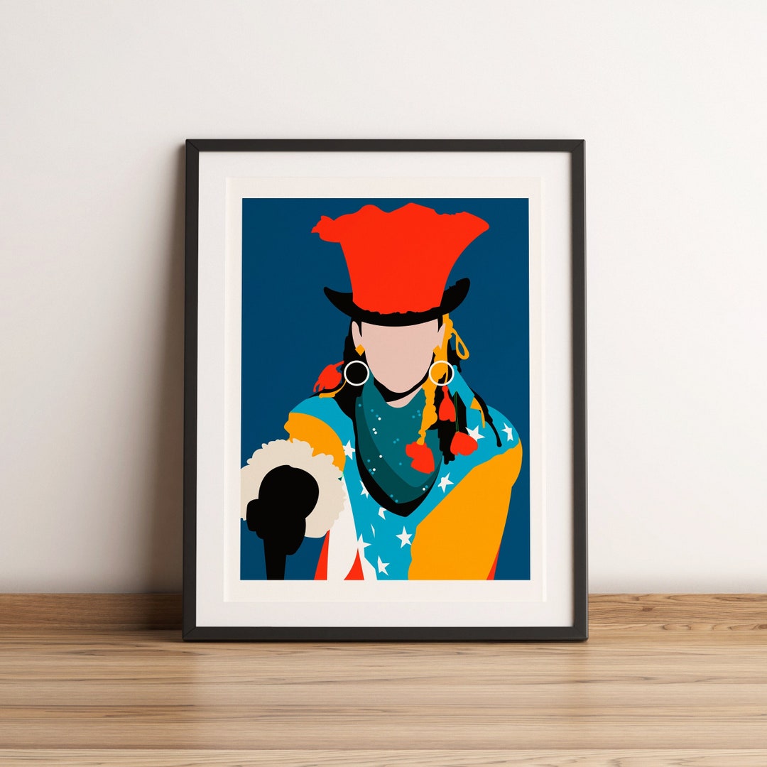 Boy George Pop Art - Minimalist Art Print - Etsy