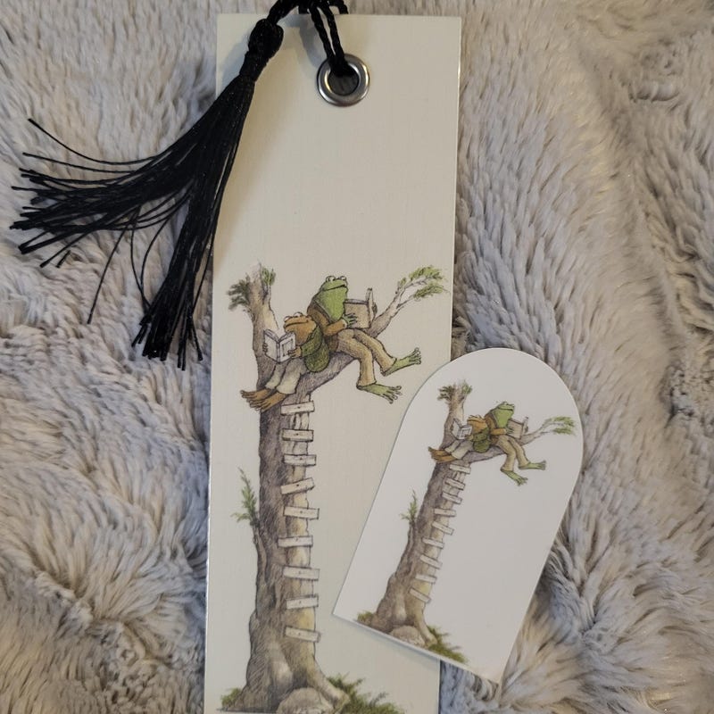 Bookmarks Frog and Toad - Etsy