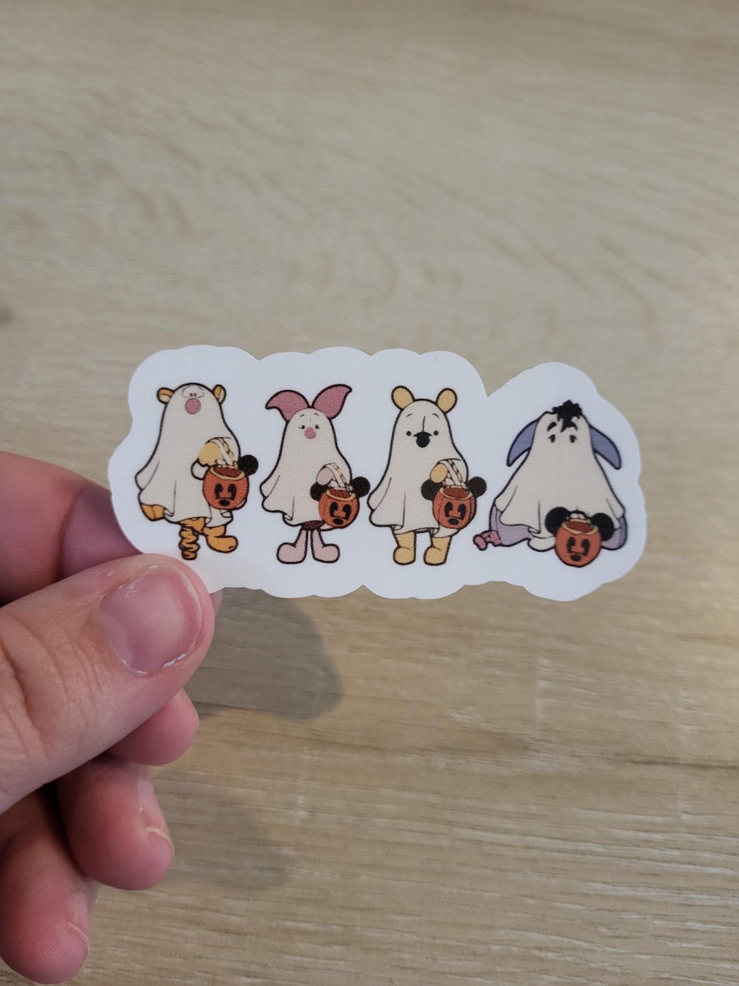 Winnie the Pooh - Waterproof Sticker - Disney Halloween - Pooh and Co ...