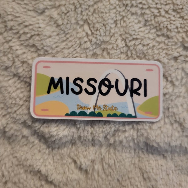 Missouri Sticker - Etsy