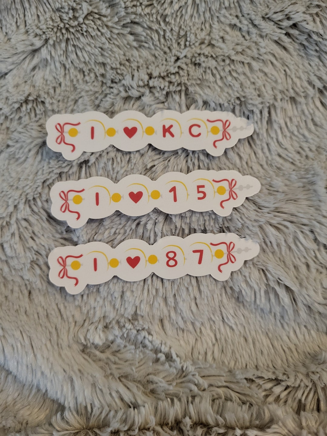 Kansas City Chiefs Sticker - Friendship Bracelets - KC Football Era ...