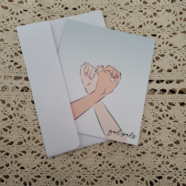 Gal Pal Card - Etsy