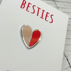Besties Enamel Pin, Besties Brooch, Enamel Brooch, Bestie Gift - Etsy