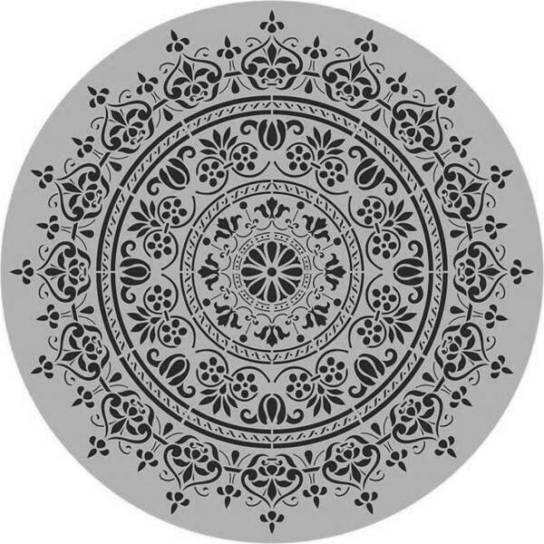 Large Mandala Stencil - Etsy