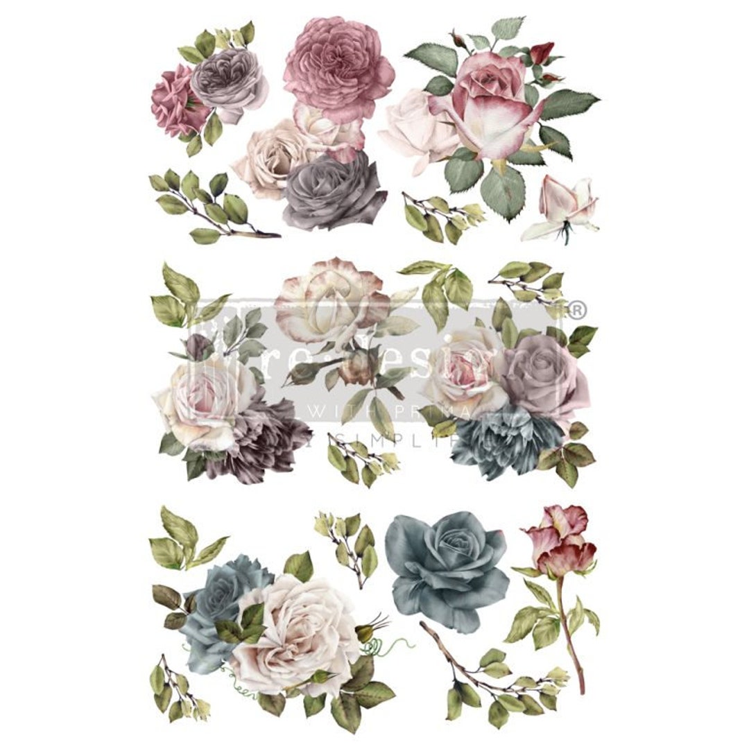 VINTAGE DREAM Redesign With Prima Decor Transfer Furniture Upcycling ...