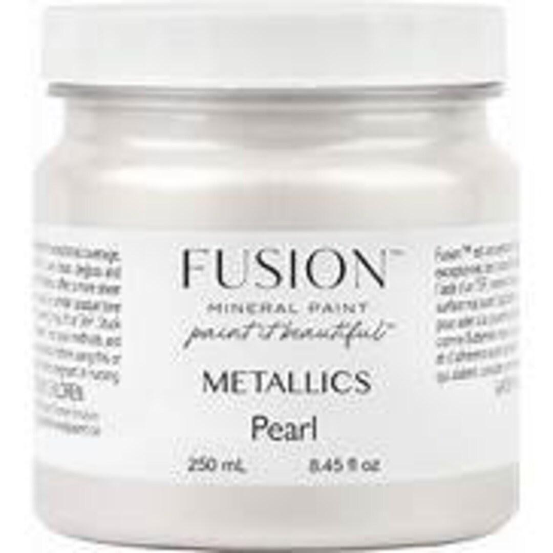 FUSION PEARL METALLIC Paint 250ml!~furniture Diy / Upcycling / Chalk ...