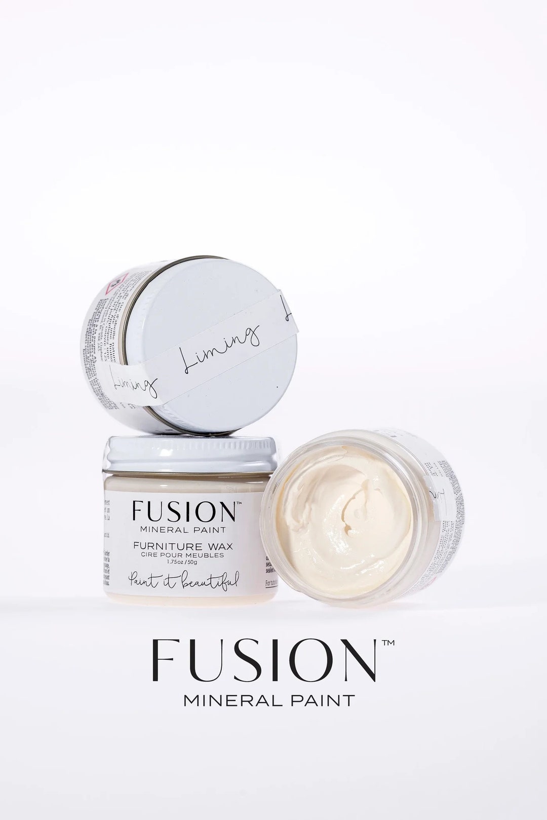 LIMING WAX - 50g by FUSION Mineral Paint! ~ Furniture Wax / Diy ...