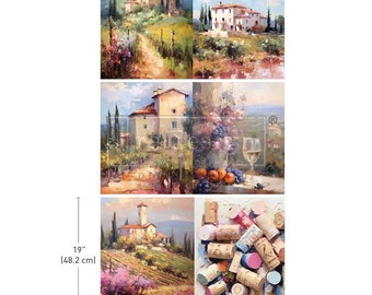 RUSTIC REFUGE Redesign With Prima A1 Fiber Decoupage Paper Furniture ...