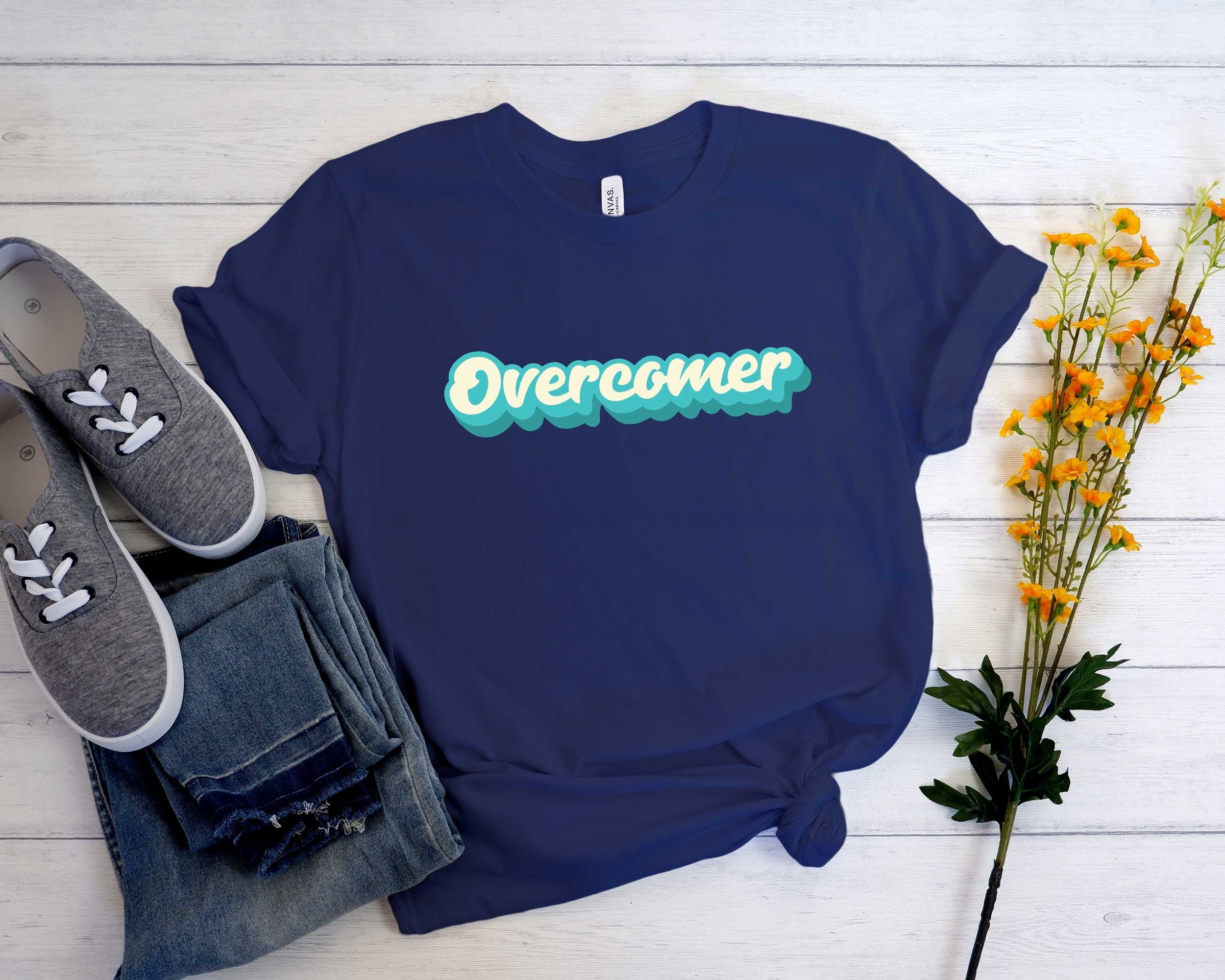 Overcomer T-shirt Unisex Tee Overcomer Tee Winner Tshirt | Etsy