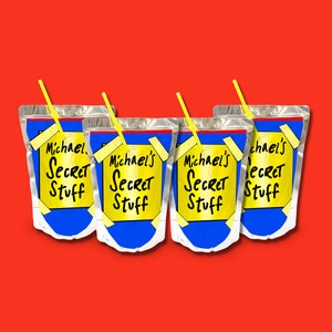 Space Jam Printable Caprisun Labels Digital Download Sublimination ...