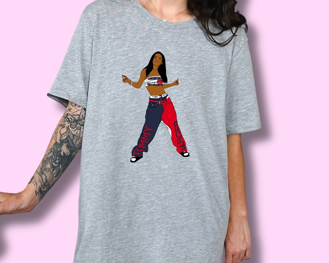Aaliyah Graphic Tee, Rnb Shirt, 90s Hip Hop Merch, Rock the Boat Tee ...