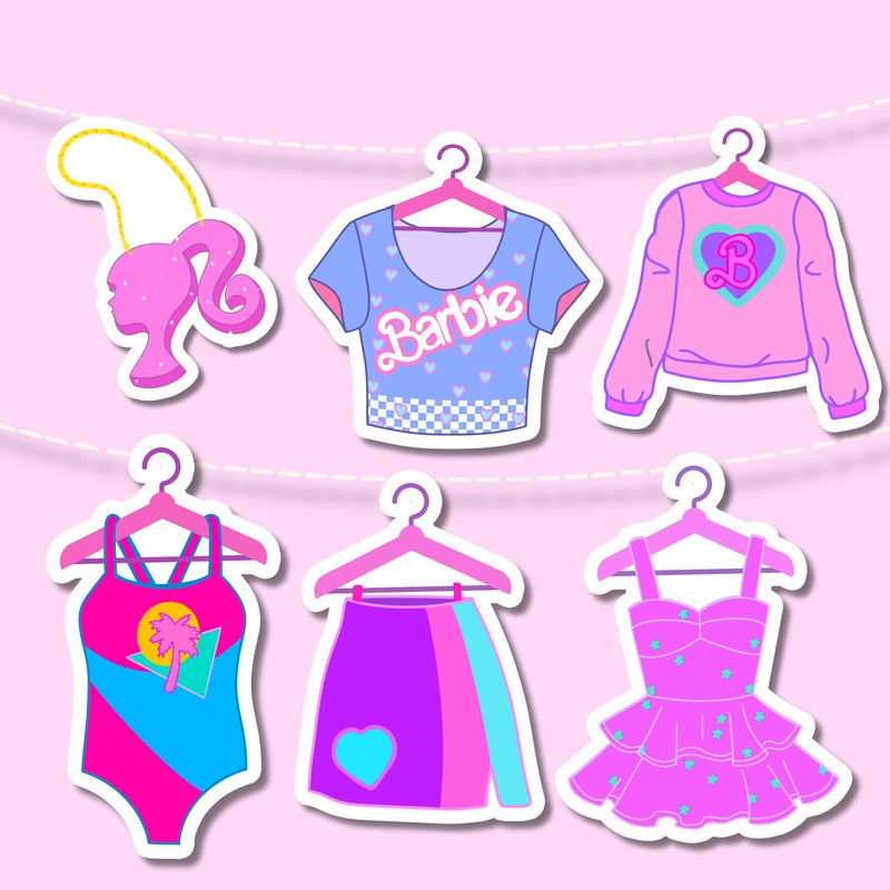 Barbie Banner - Etsy