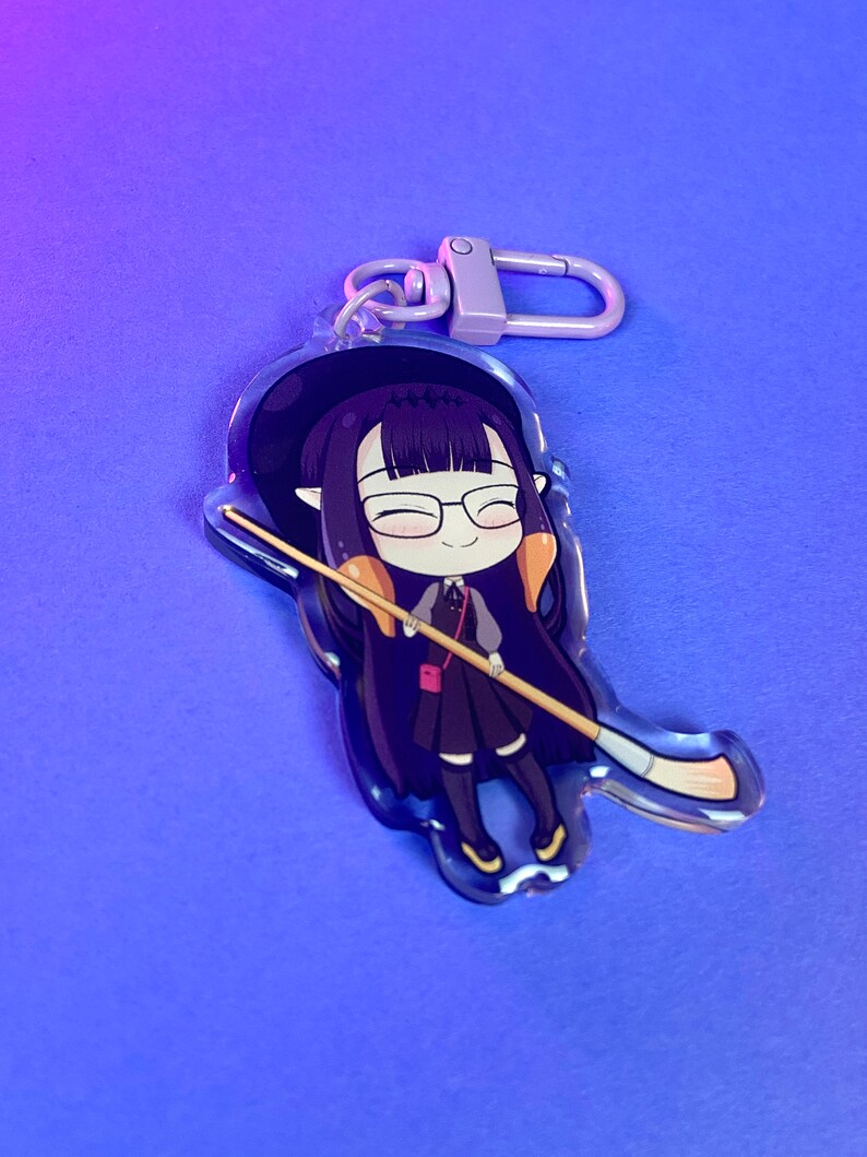 Ninomae Ina'nis hololive EN Myth anime Keychain - Etsy